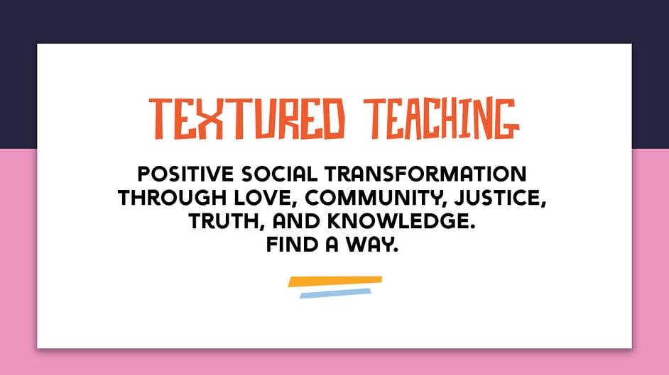 What Is Textured Teaching? by Lorena Germán
