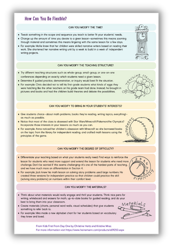 How and When to be Flexible in Your Classroom