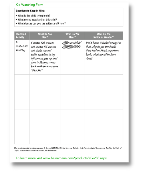 Kid Watching Tips to Guide Your Teaching