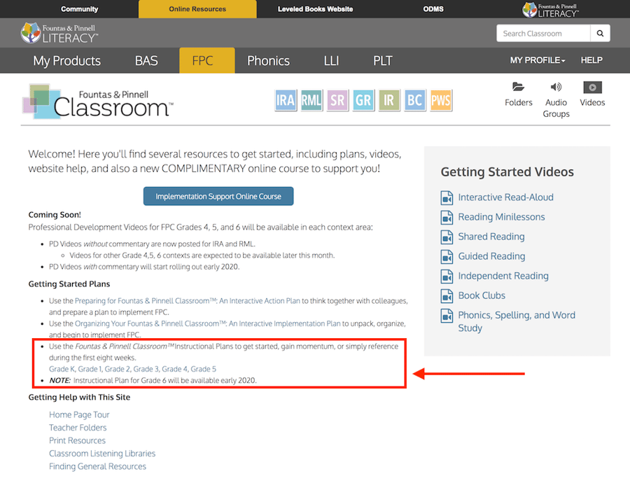 Get Started with Fountas & Pinnell Classroom™ Using these Free Online ...