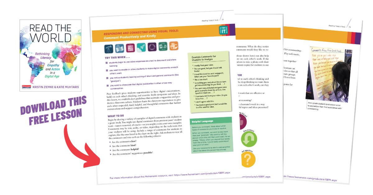 Teach Students Strategies for Responding to Digital Media