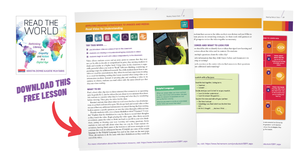 Teach Students How to Learn from––Not Just Watch––Video