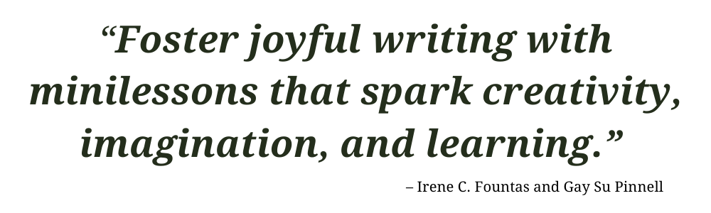 What Are Writing Minilessons?