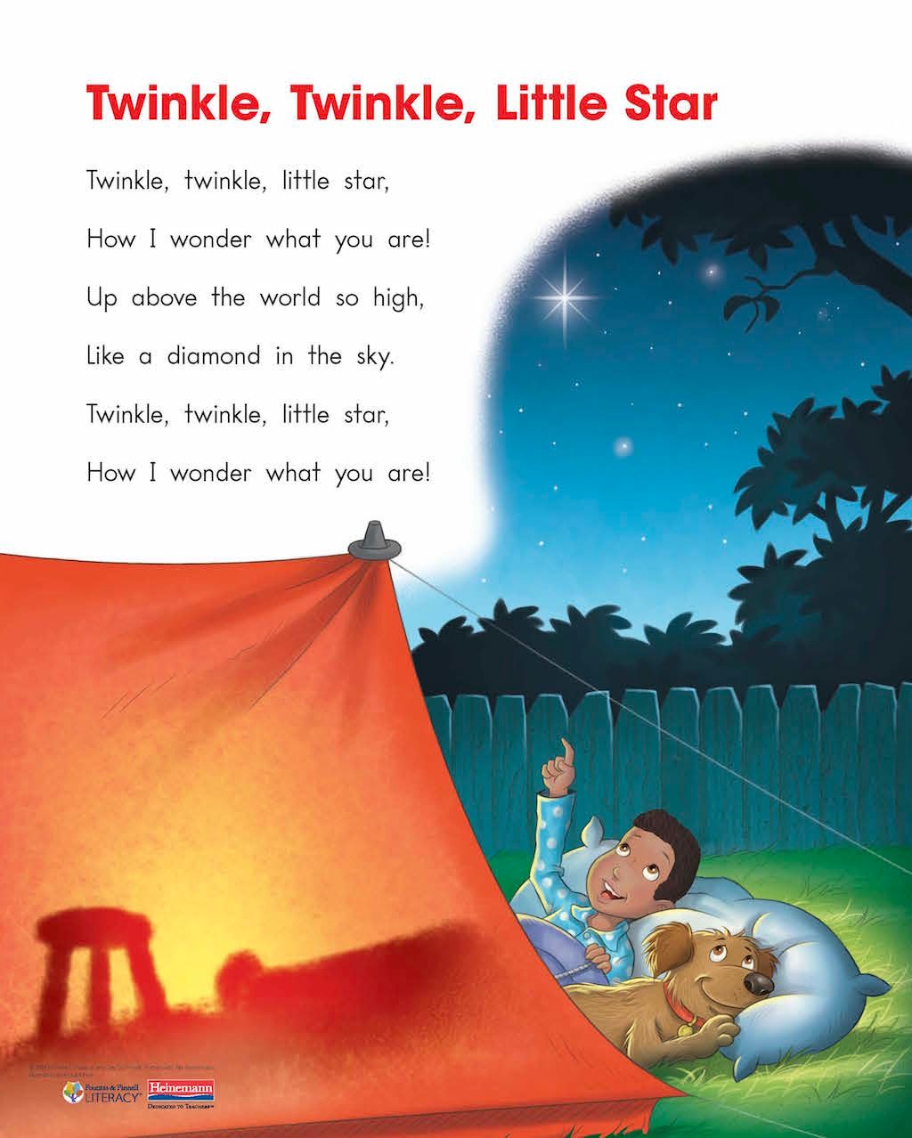 Teacher Tip: Using Poetry Charts in PreK