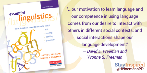 David and Yvonne Freeman On Changes in the 2nd Edition of Essential ...