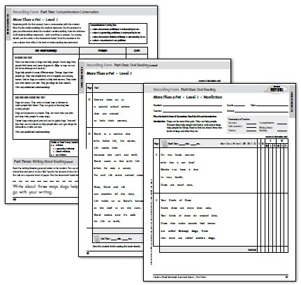 Enhanced Fountas & Pinnell Literacy™ Recording Forms: Why we changed ...